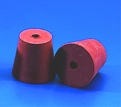 1 hole stoppers red rubber